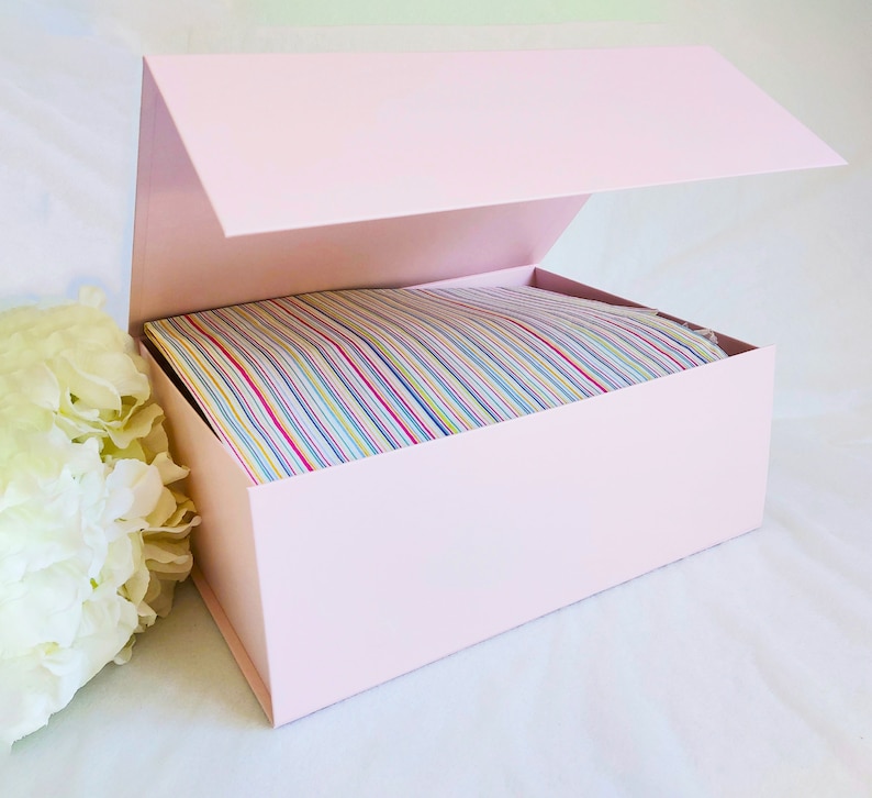 Pink Gift Box Pink Magnetic Gift Box Various Sizes Large - Etsy UK