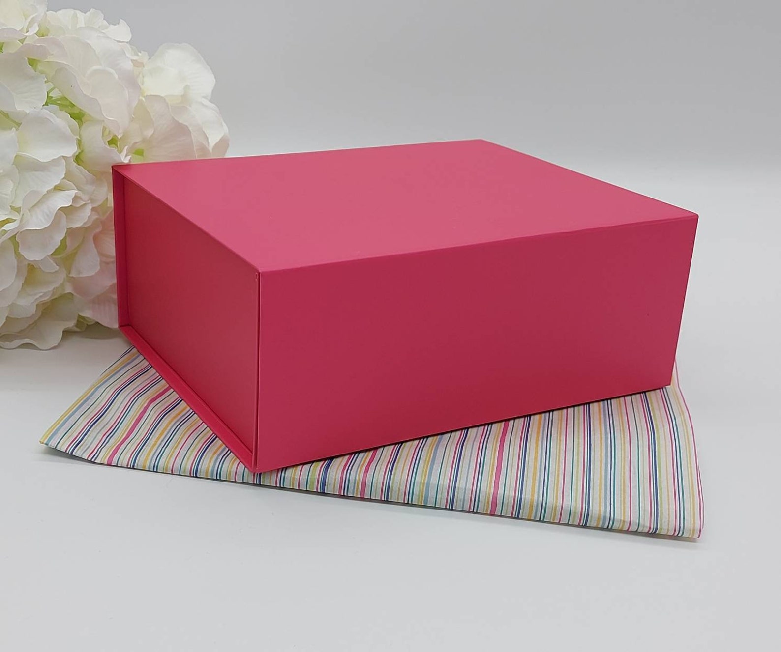 Fuschia Pink Gift Box Hot Pink Magnetic Gift Box Various - Etsy UK