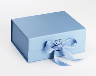Teal Blue Gift Box for Message in a Bottle Cute Packaging - Etsy