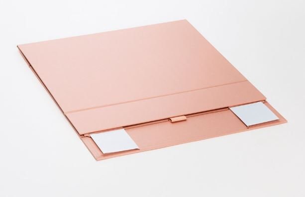 Large A4 Rose Gold Magnetic Gift Box - Luxury Bridesmaid Proposal Box ...