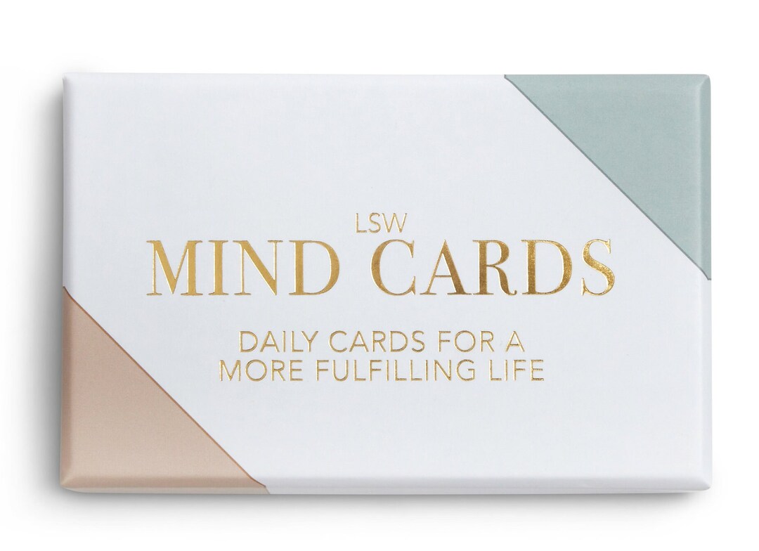 LSW Mind Cards 45 Cards for Daily Rituals, Gratitude & Journaling ...