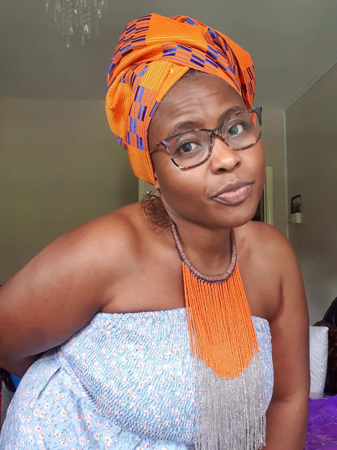 Handmade Beaded Necklace - Etsy