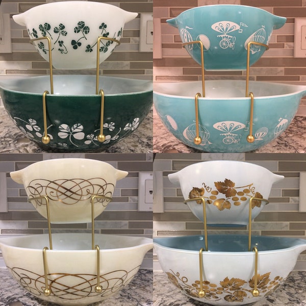 Pyrex Bowl Set - Etsy