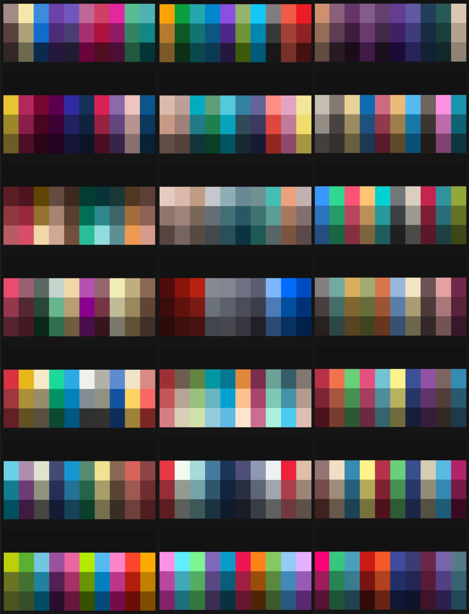 Procreate Palette BUNDLE - Color Palette Set - 87 Color Palettes for ...
