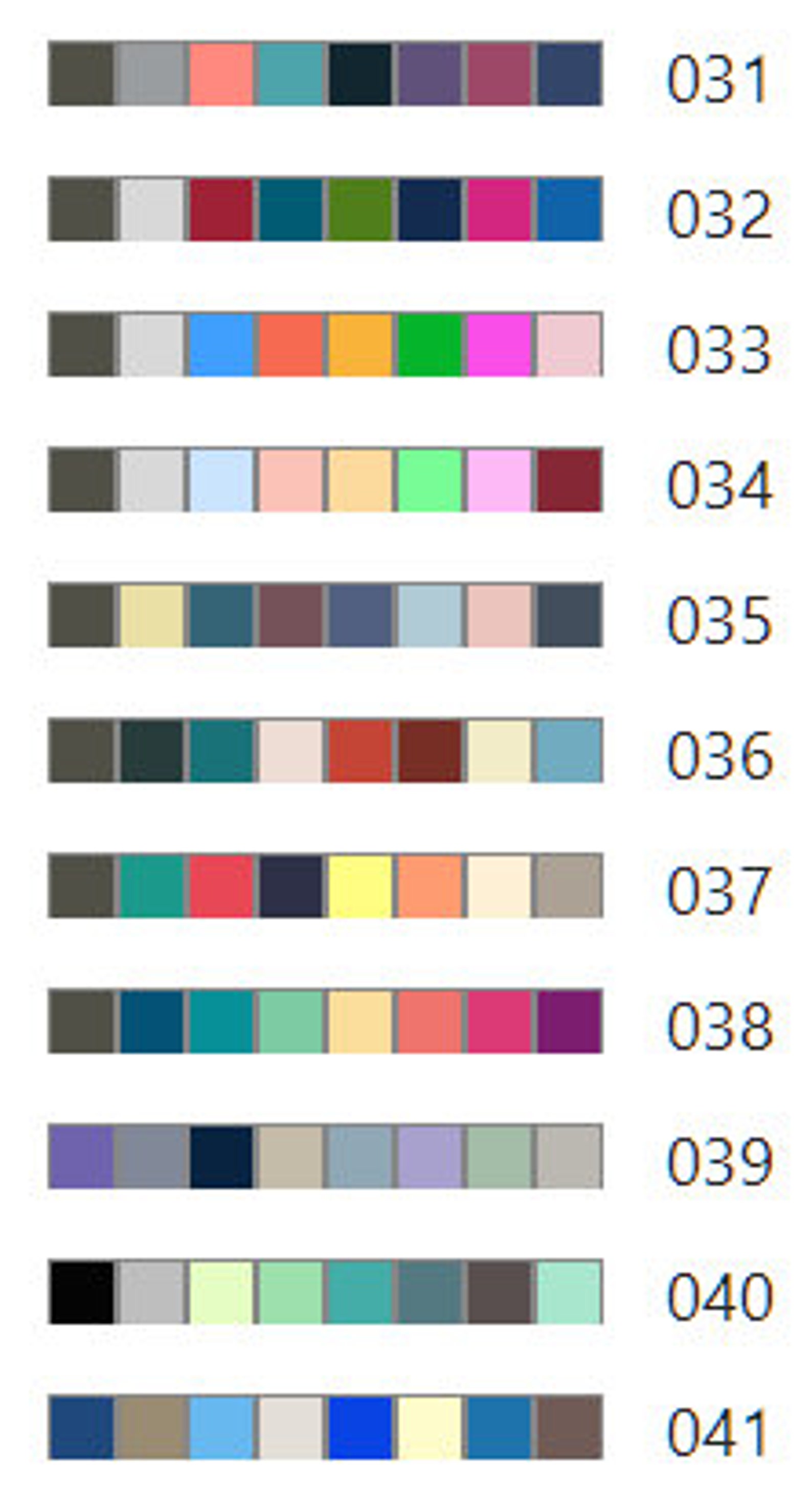Premium XML Color Themes: Elevate Your Creations With 108 Unique Color ...