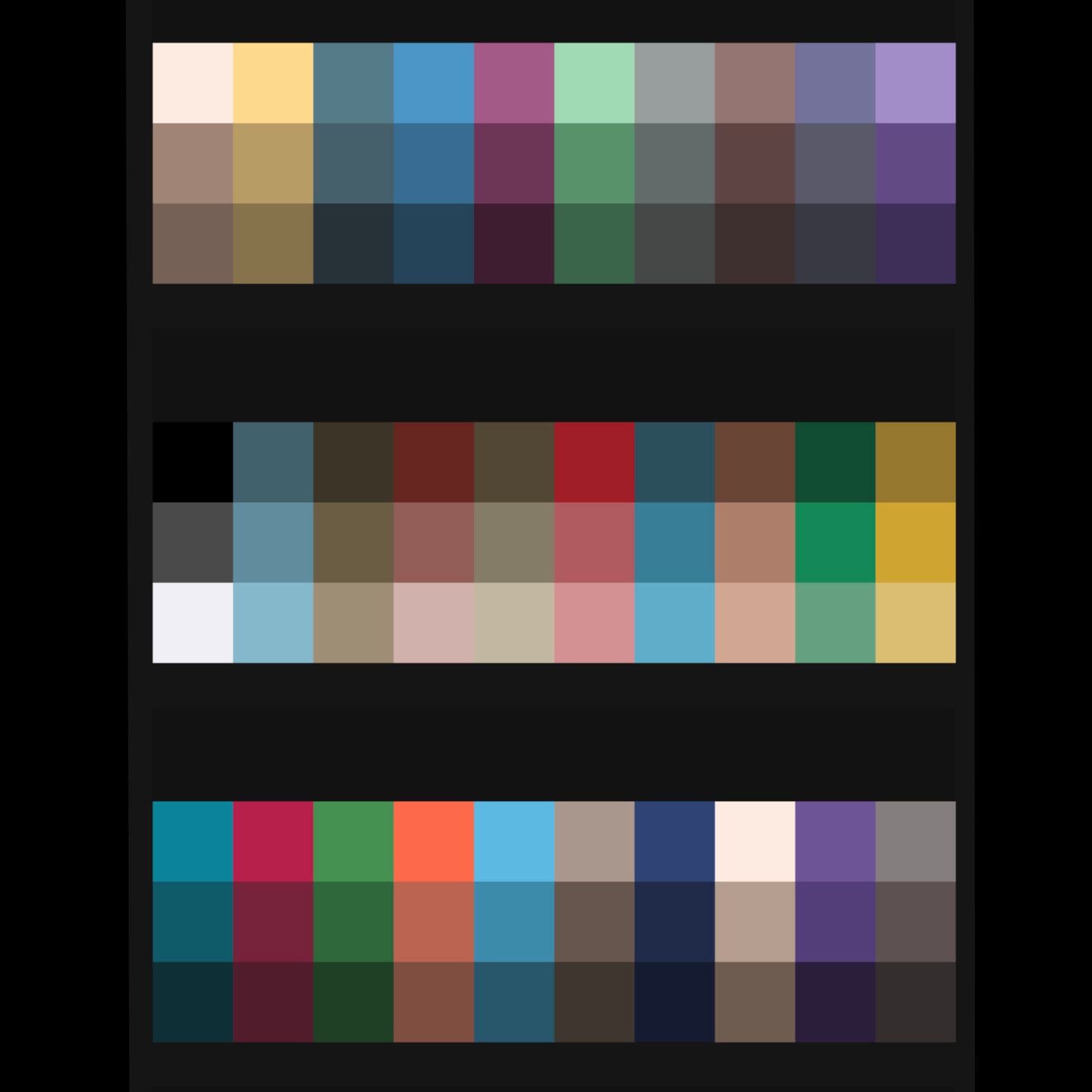 Procreate Palette Bundle Color Palette Set 87 Color Palettes For
