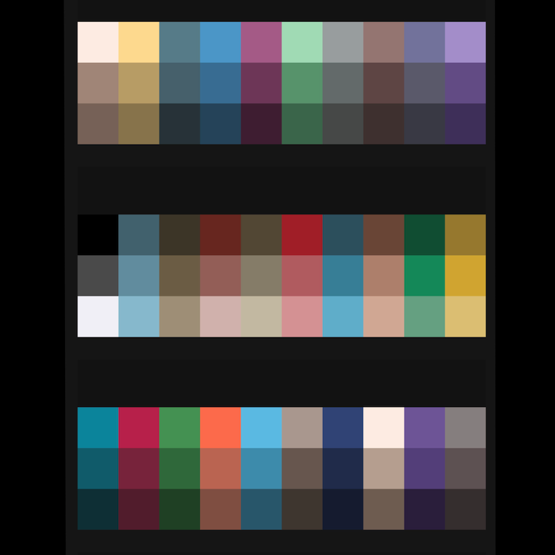 Procreate Palette BUNDLE - Color Palette Set - 87 Color Palettes for ...