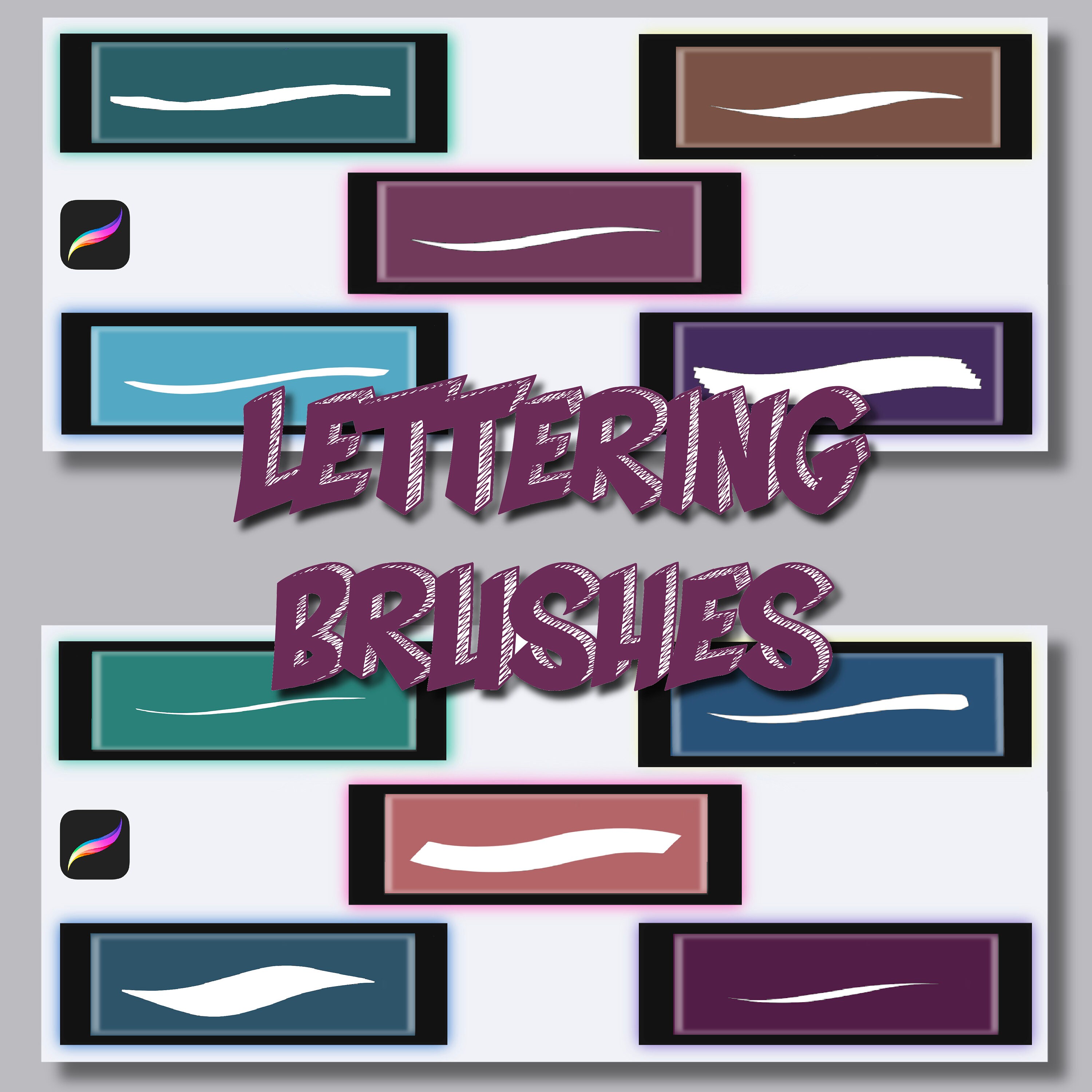 Calligraphy Procreate Calligraphy Color Palettes Digital Lettering iPad ...