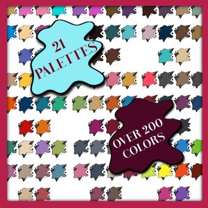 Premium Procreate Color Palette and Brush Set - Digital Files for ...