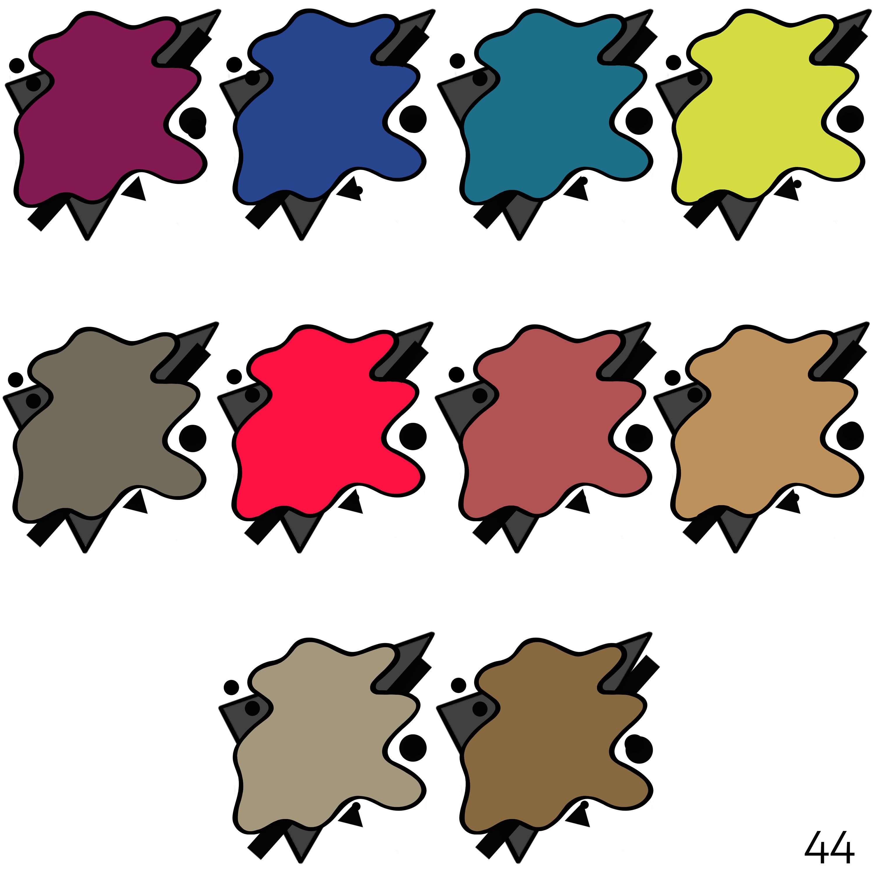 Procreate Color Palette Set and Brushes | Color Palettes | Bonus ...