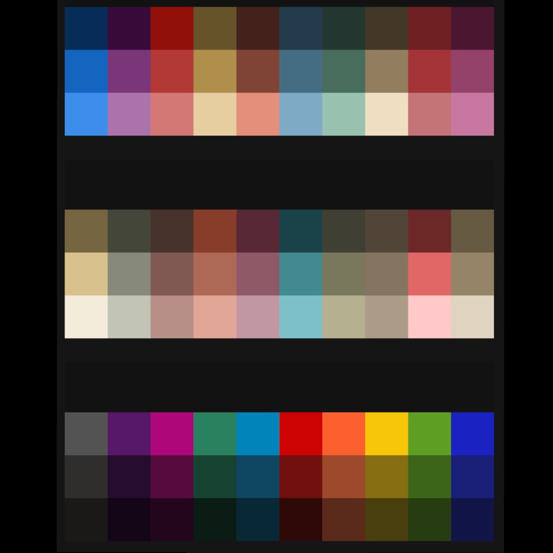 Procreate Palette Bundle Color Palette Set 87 Color Palettes For