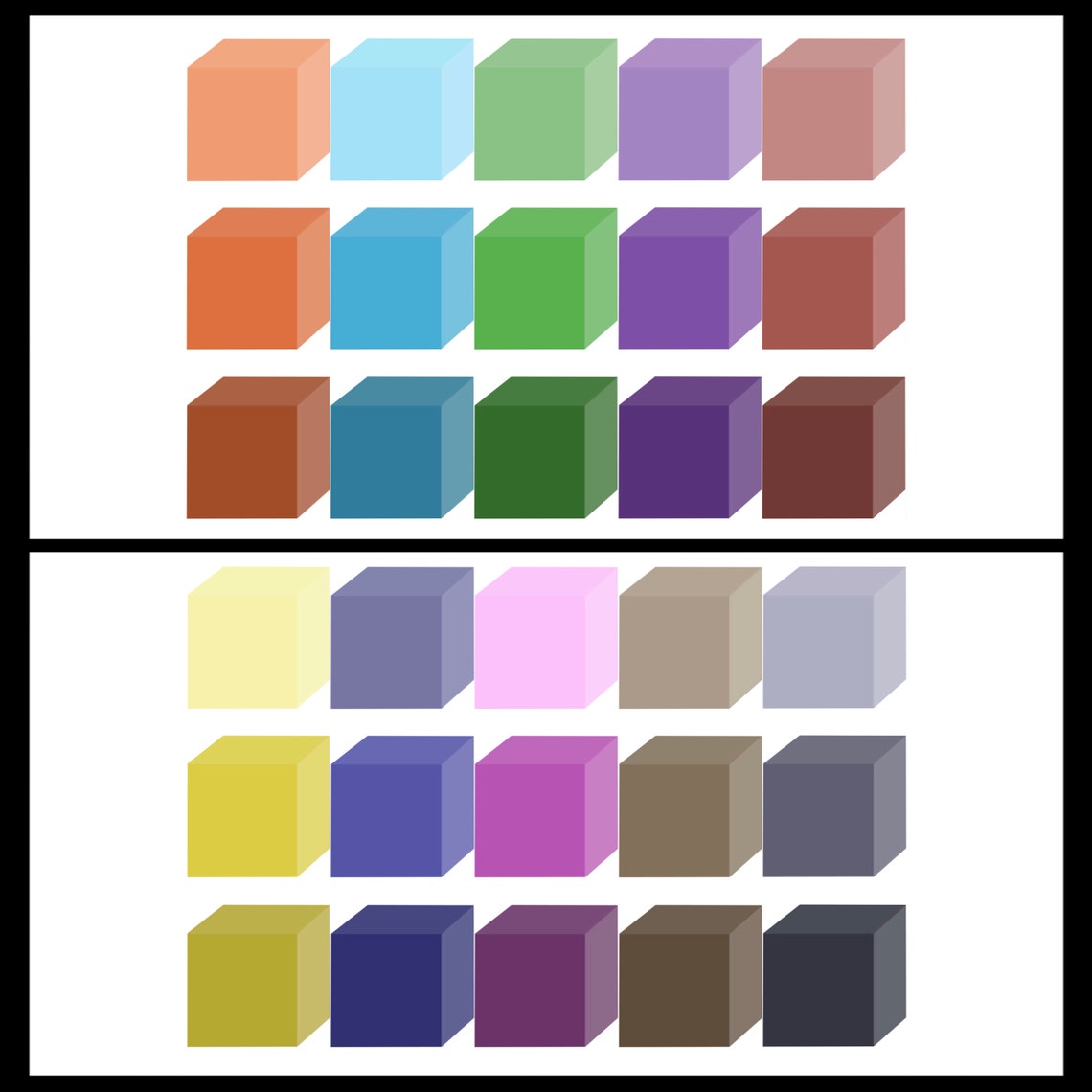 Procreate Palette BUNDLE - Color Palette Set - 87 Color Palettes for ...