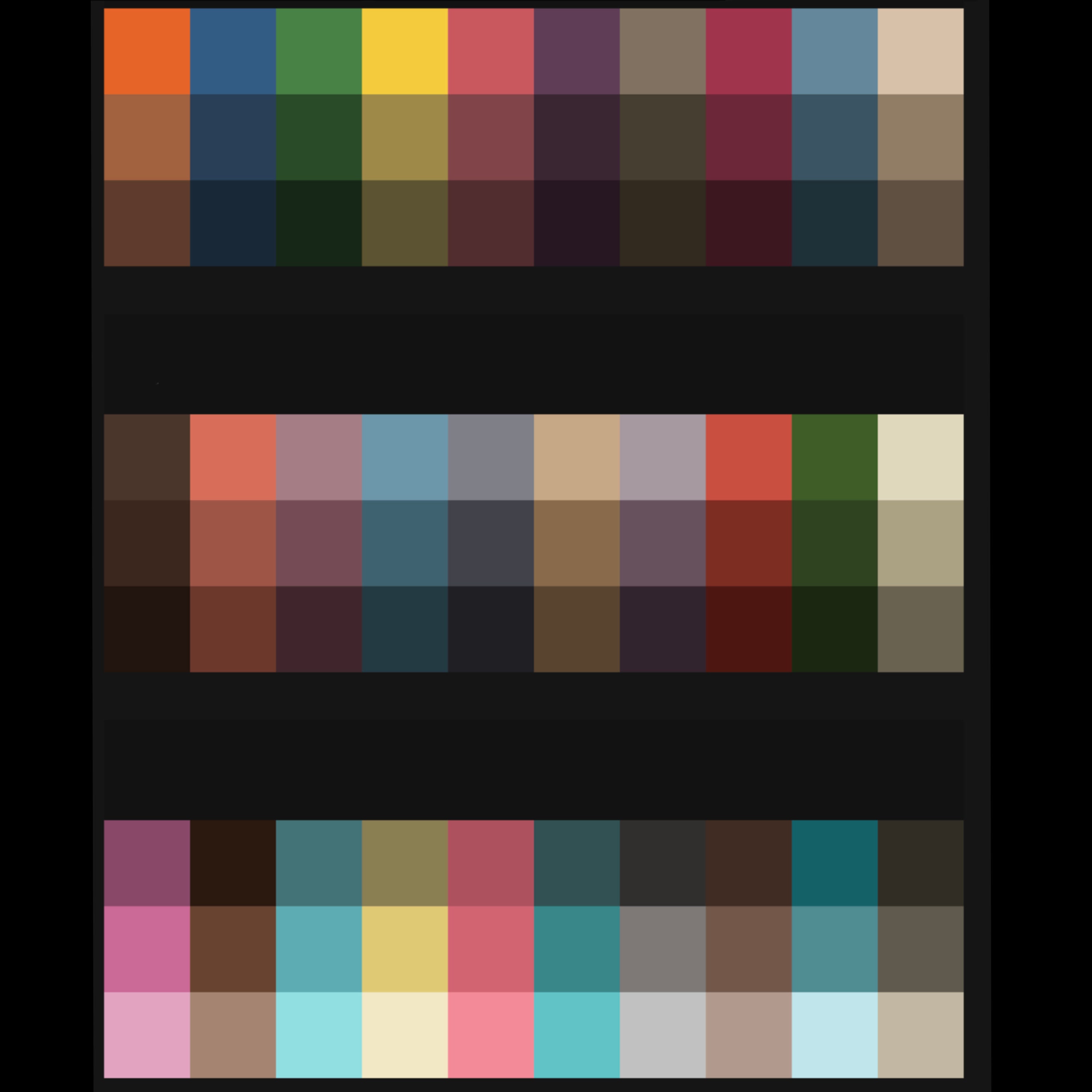 Procreate Palette Bundle Color Palette Set 87 Color Palettes For