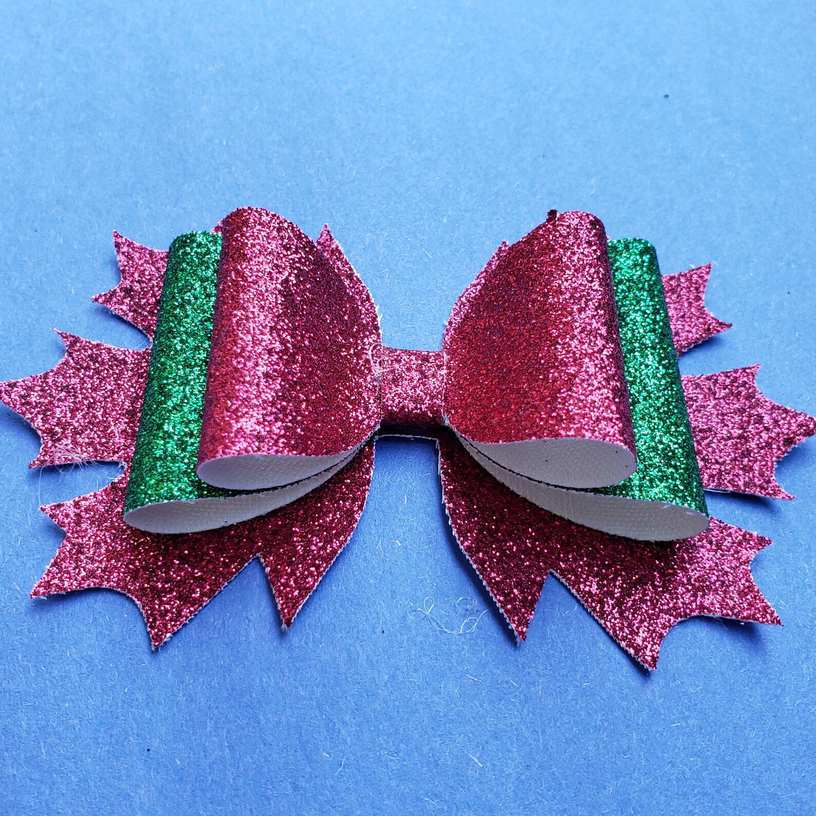Fall Foliage Leaf Hair Bow SVG - Hair Clip Template/png/dxf/jpeg/pdf ...