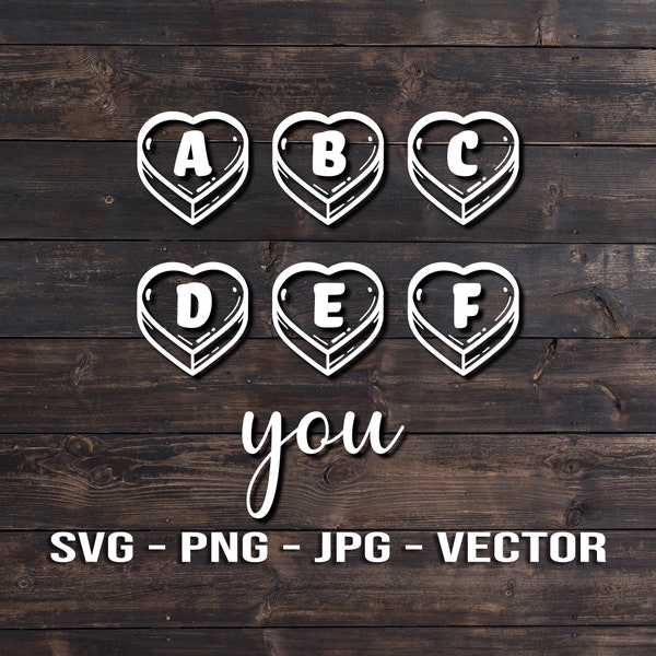 Abcdef U Svg - Etsy