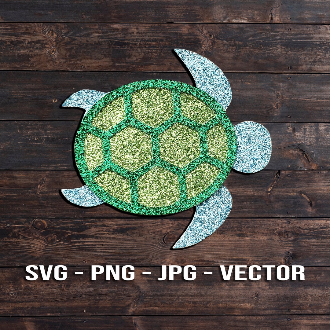 Sea Turtle Summer Beach SVG - Tropical Hair Bow Template Vector - Png ...