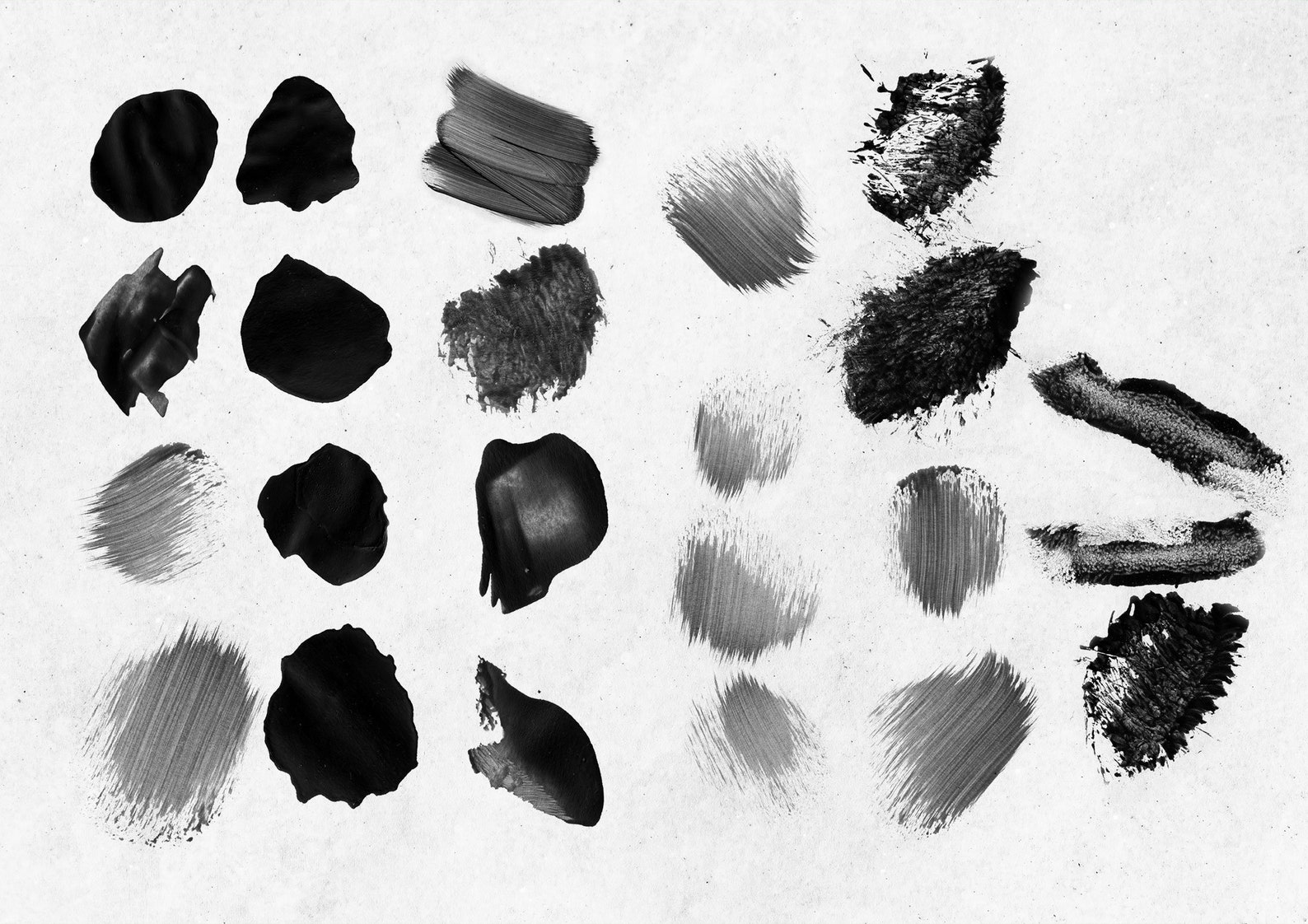 140 Brushstroke Photoshop Brushes Brushstrokes Photoshop - Etsy