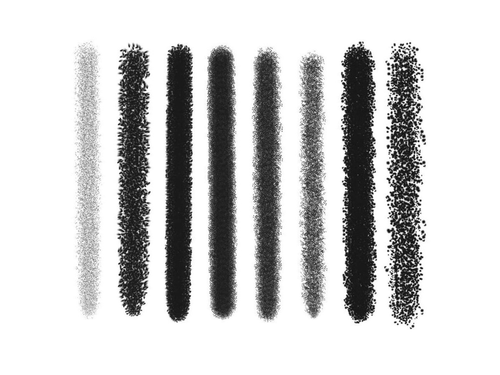 60 Stipple Shading Procreate Brushes Tattoo Brush Dotting Dots | Etsy