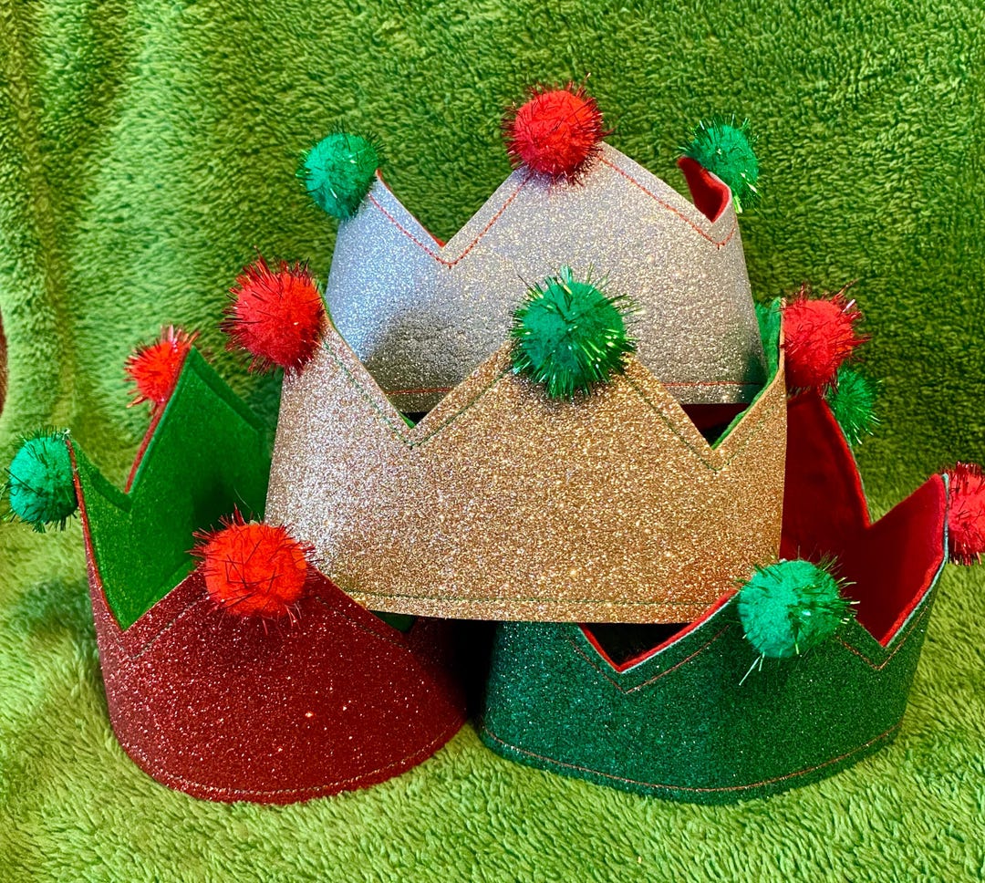 Christmas Crown, Reusable Cracker Hat, Cracker Hats, Christmas Hats ...