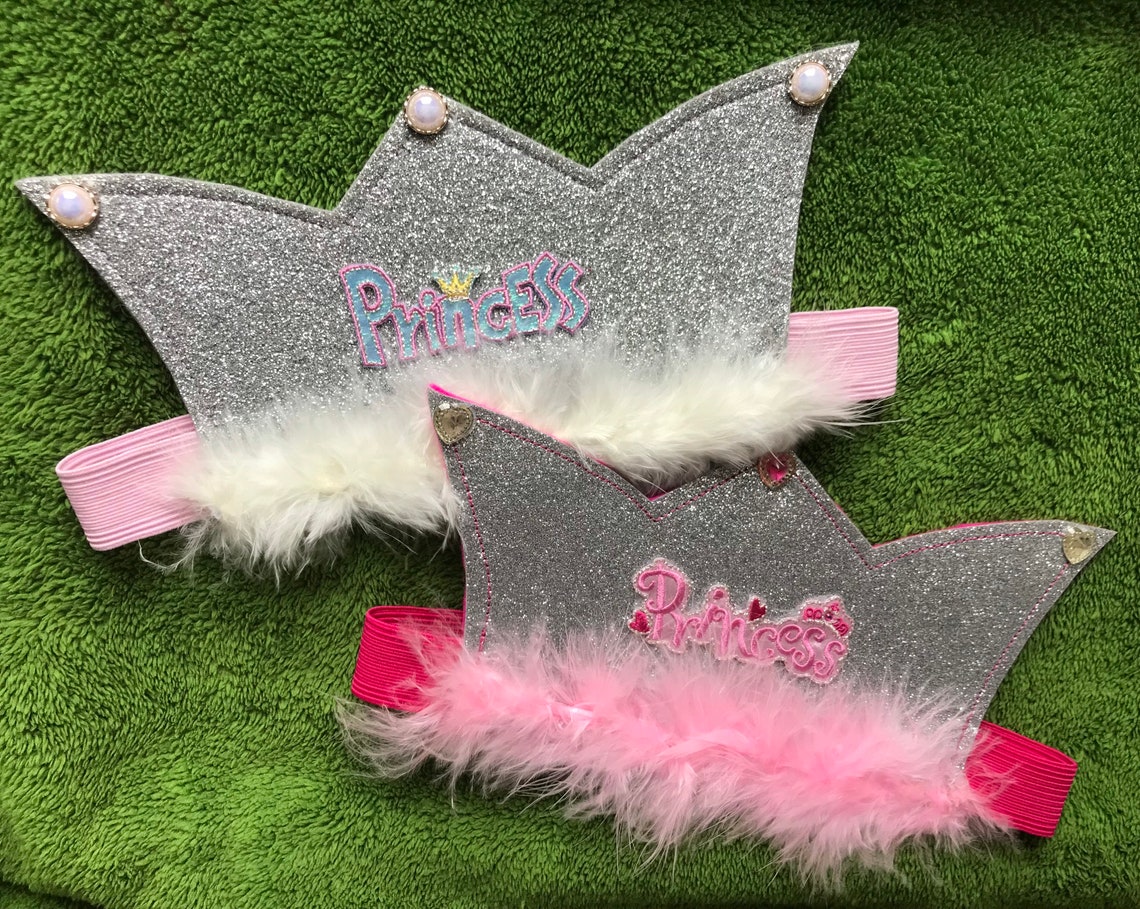 Princess Party Pink Princess Princess Party Crown Pink - Etsy