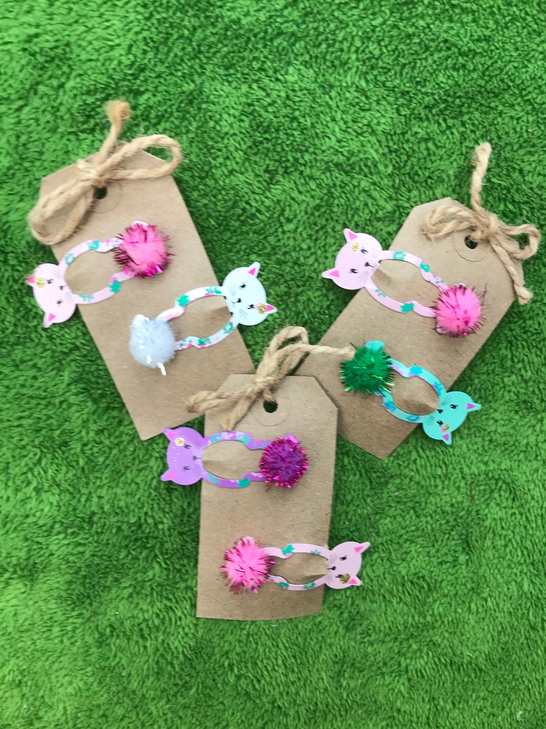 Cat hair clip, party hair, hair accessories, girls hair clips, girls ...