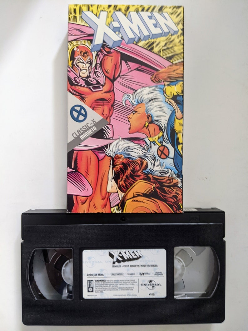 VHS Tape 1990s Fox Kids Marvel's Animated X-MEN Episode - Etsy