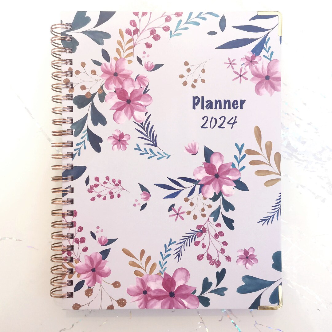 2024 Planner Spiral Boundplanner 2024 Weekly and Monthly,6.2 X 8.2 ...