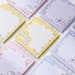 Cute Sticky Notes, Kawaii Sticky Notes Cute Stationary 8.0x8.0 CM ...