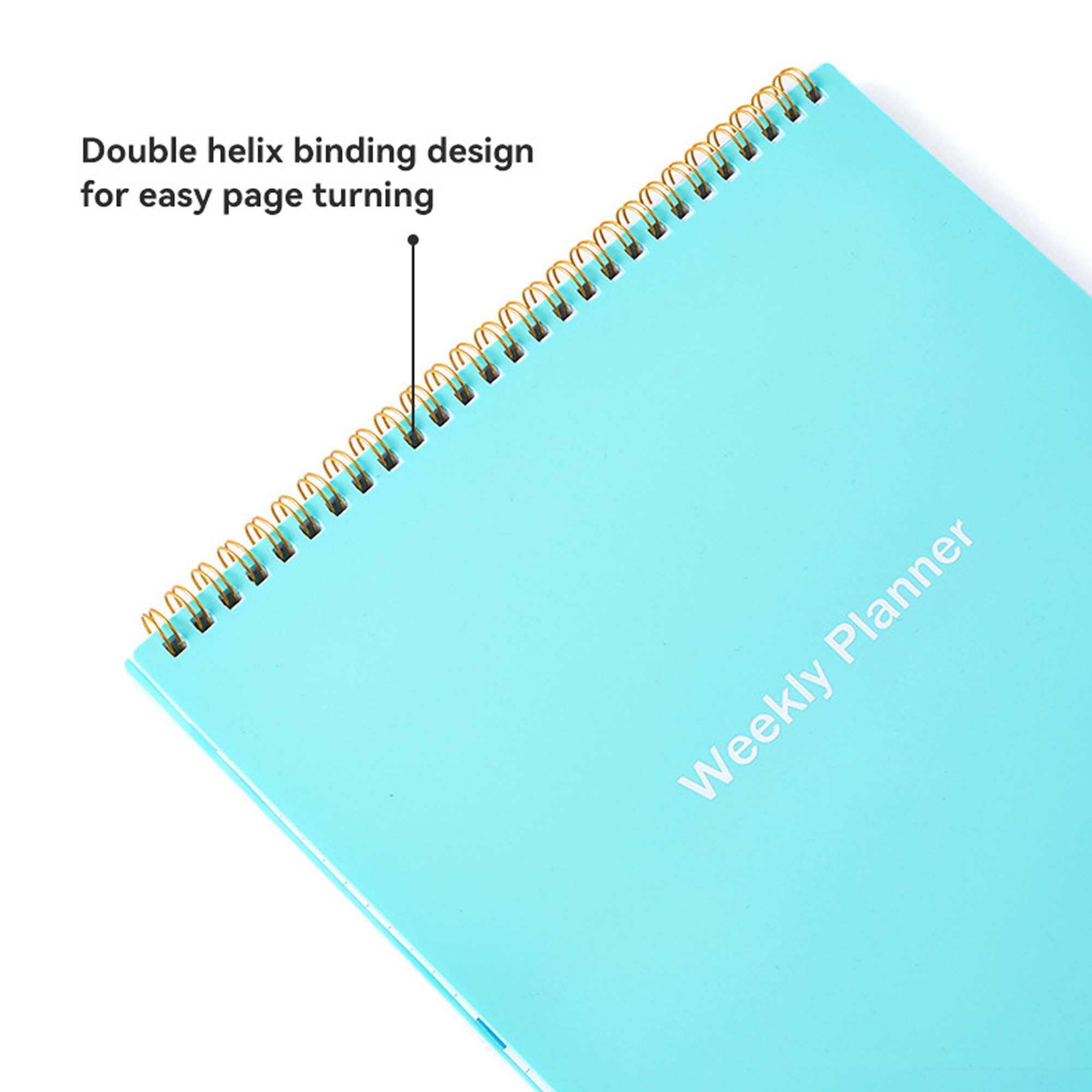 Undated Weekly Planner Notepad: 52-sheet Desktop Organizer - Etsy