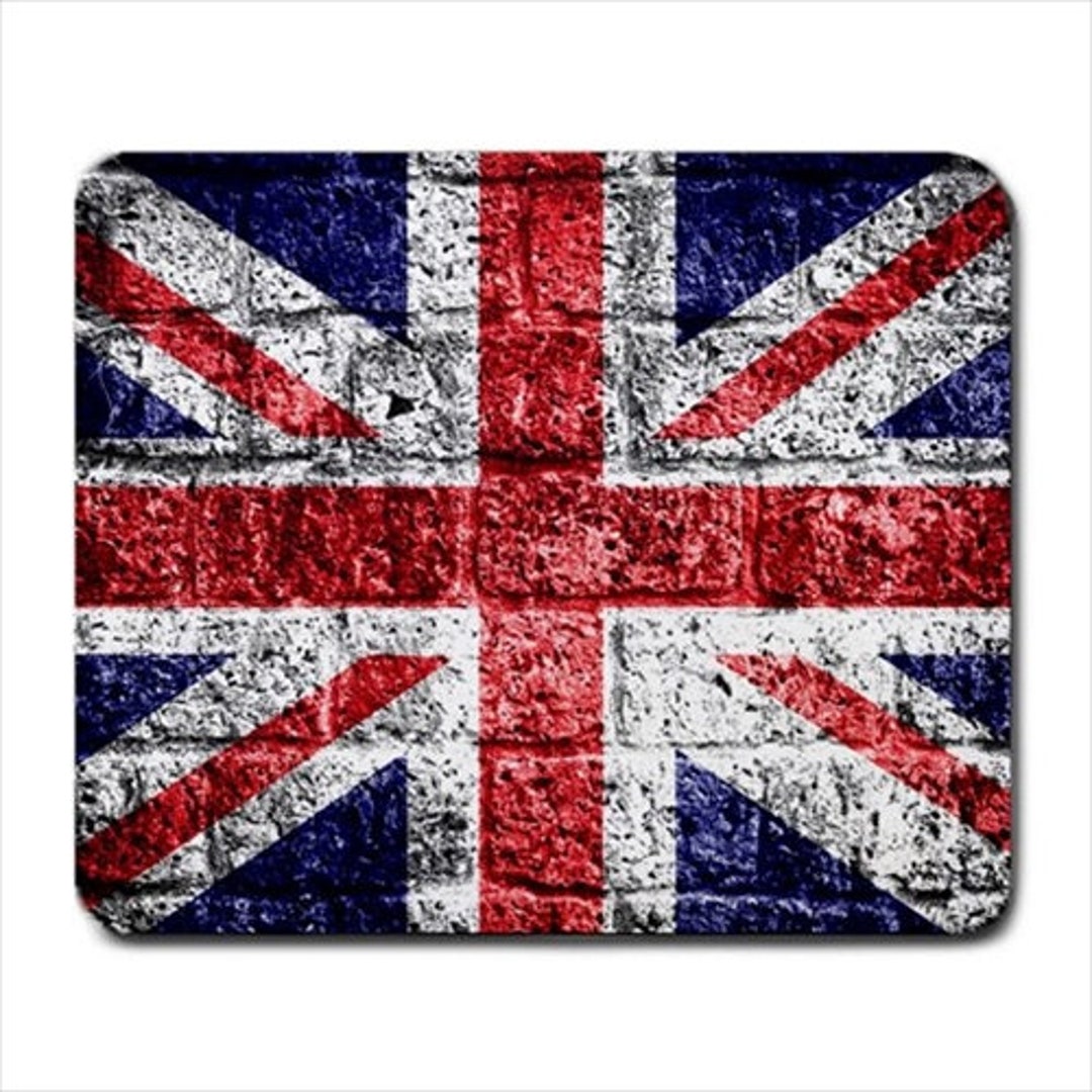 Union Jack Flag United Kingdom Gothic Punk Old Brick Wall - Etsy