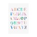 Homeschool Watercolor Alphabet Poster - Etsy