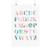 Homeschool Watercolor Alphabet Poster - Etsy