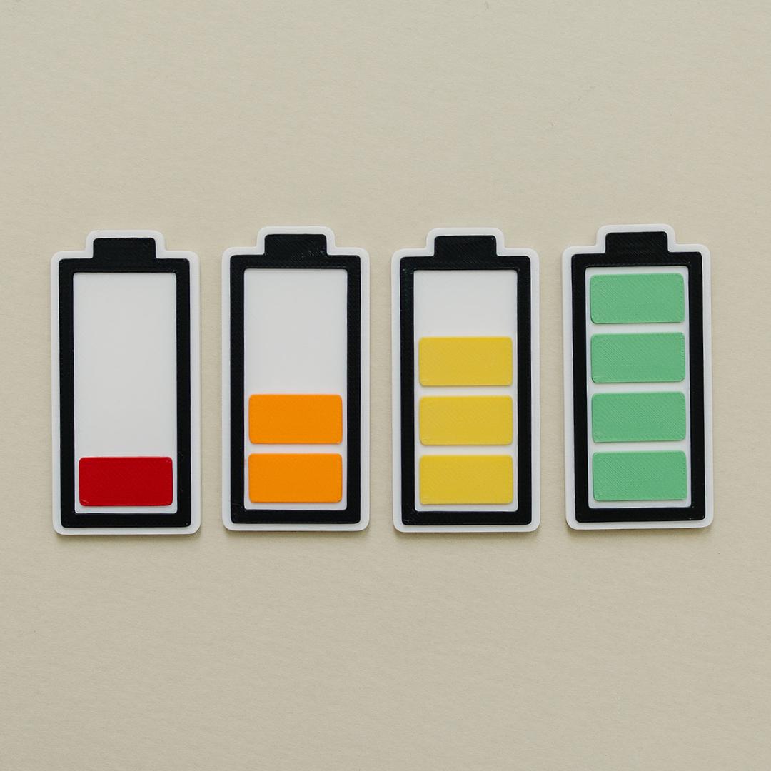 Mood/regulation Meters | Mood Batteries | Mood Meter 3D Print ...