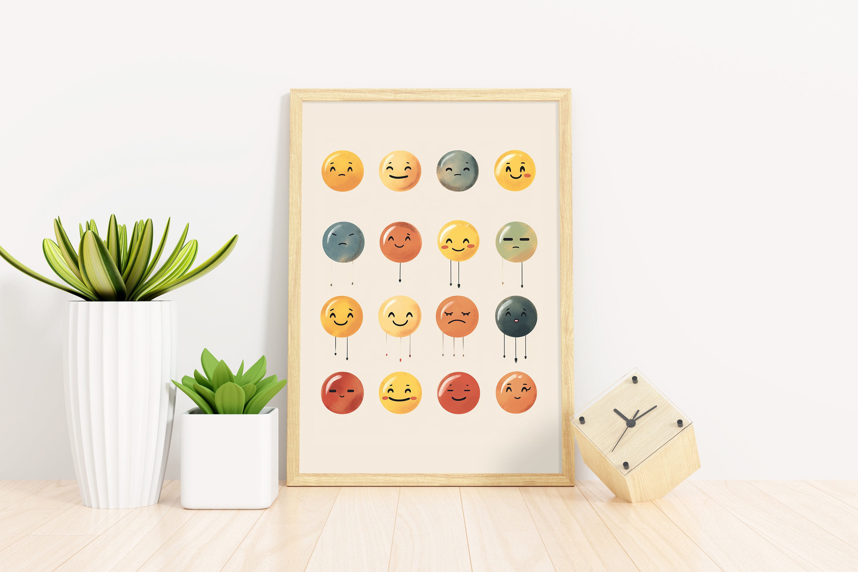 Calm Corner Printable Art Emotions Decor Toddler Wall Art Feelings ...