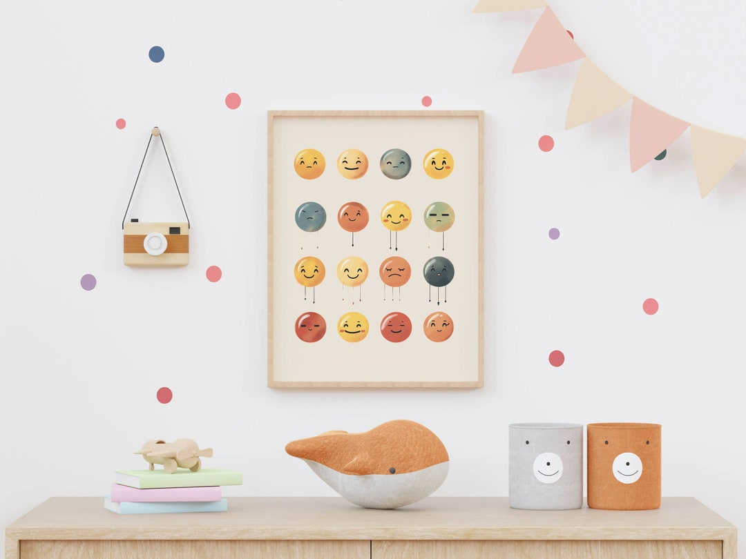 Calm Corner Printable Art Emotions Decor Toddler Wall Art Feelings ...