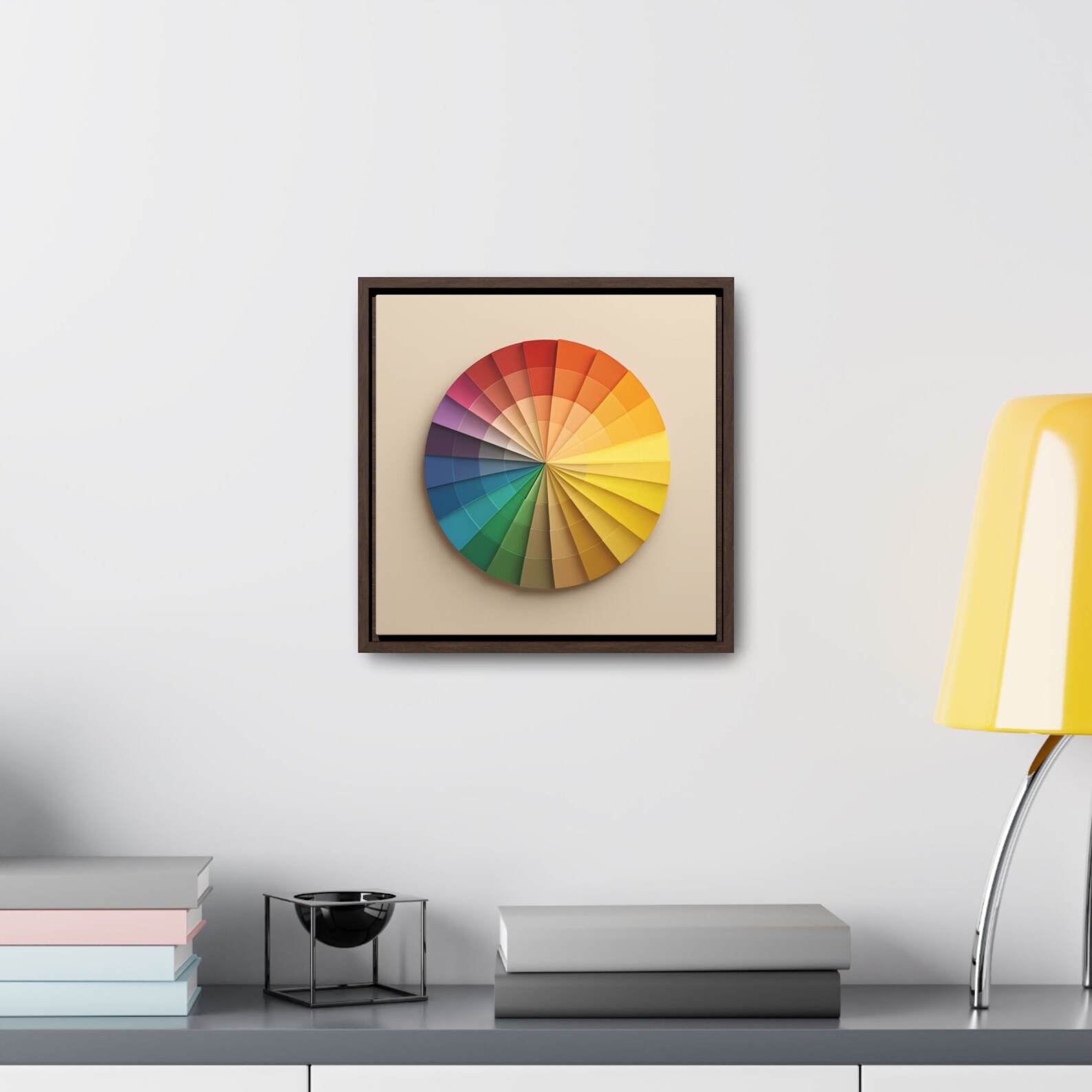Color Theory Printable Wheel Home Decor Wall Art Digital Download ...