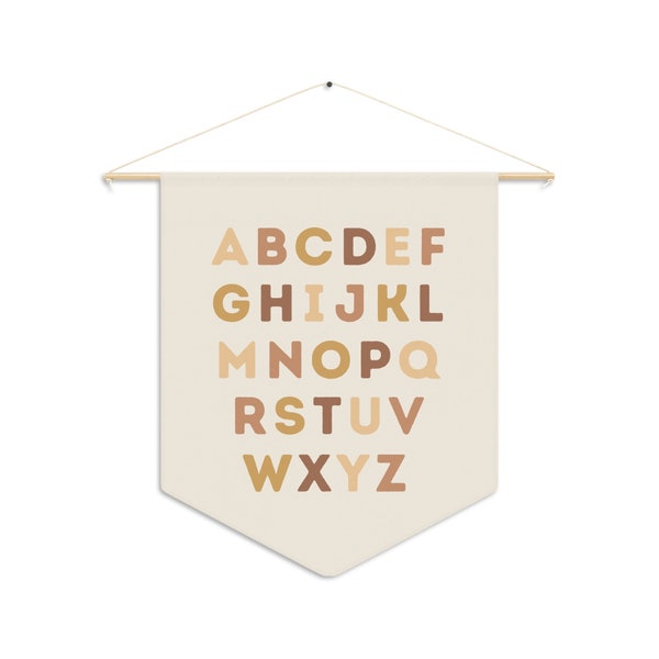 Hanging Alphabet Banner - Etsy