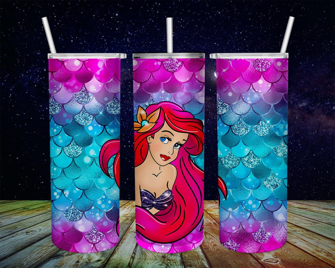 Little Mermaid Sublimation 20oz Tumbler Design - Etsy
