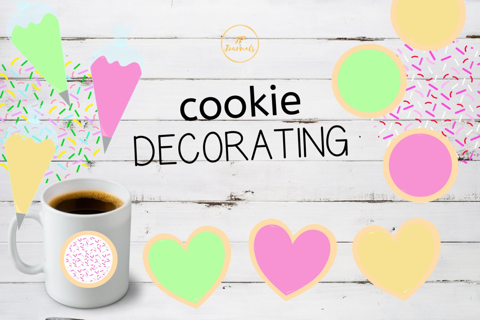 Sugar Cookies Clip Art PNG Files Instant Download Cookie - Etsy