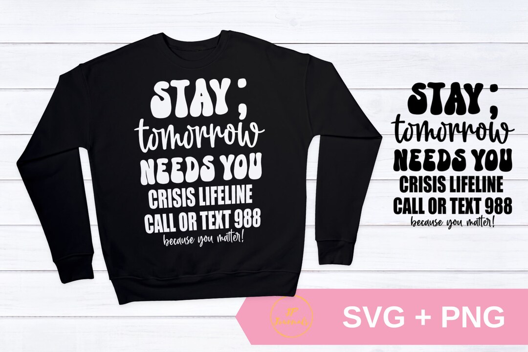 988 SVG, Crisis Suicide Hotline Crisis Lifeline Retro SVG Cut File and ...