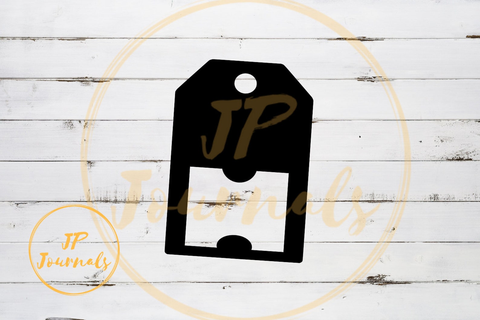 Business Card Holder Hang Tag SVG Template SVG and PNG - Etsy