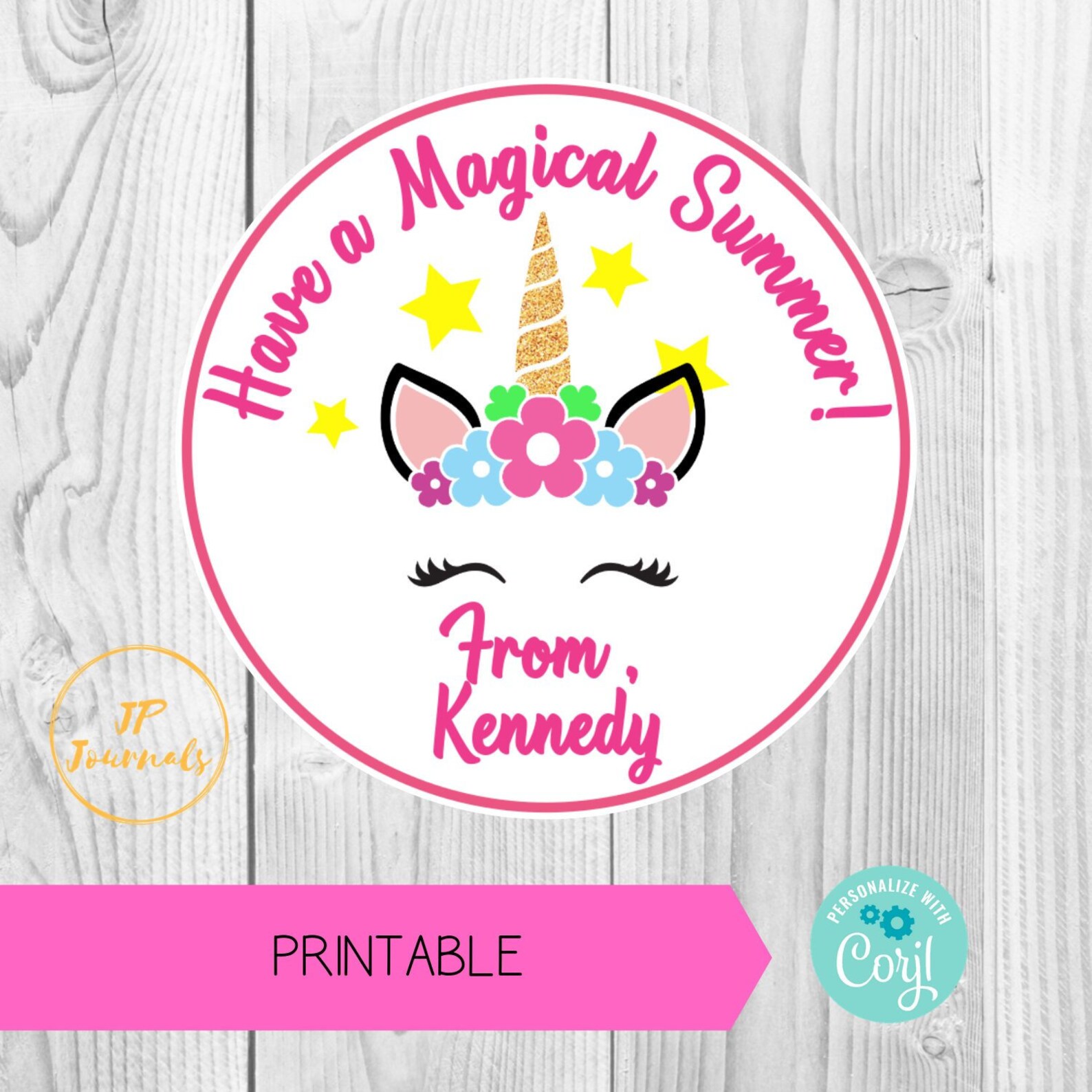 Unicorn Have a Magical Summer Custom End of School Year - Etsy