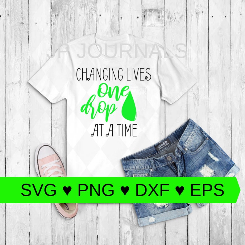 Changing Lives One Drop at A Time CBD Hemp Oil Svg Png Dxf - Etsy