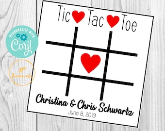 Wedding Tic Tac Toe - Etsy