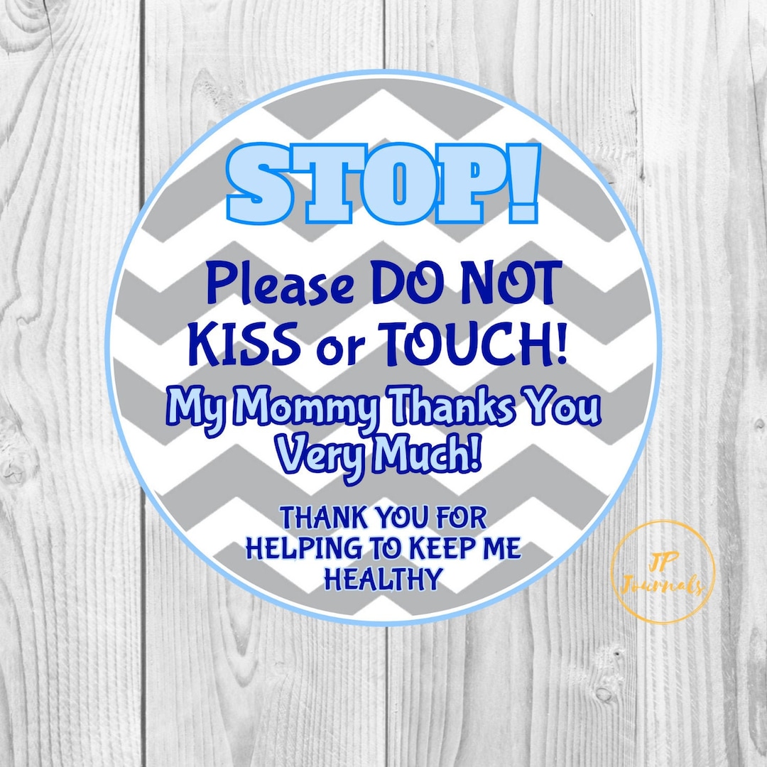 Printable Please Do Not Touch Baby Sign, Don't Touch Baby Sign, Baby ...