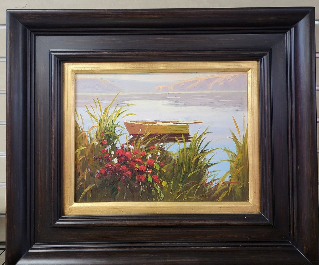 Oil Painting Signed by K Shava - Etsy