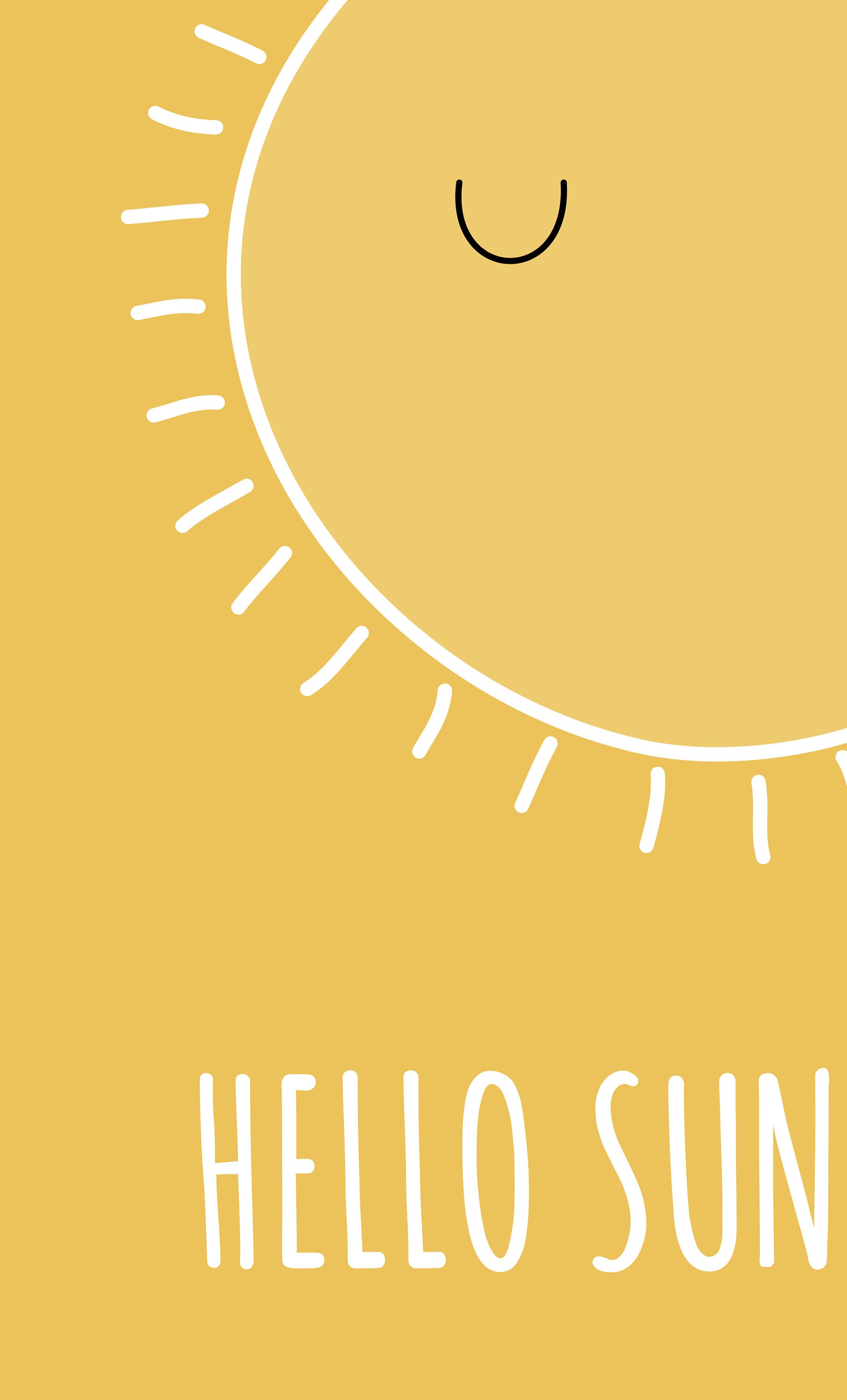 Hello Sunshine Print, Nursery Wall Art, Sun Kids Poster, Kids Room Wall ...