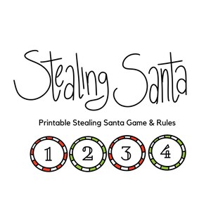 Stealing Santa Christmas Gift Exchange Game - White Elephant, Secret ...