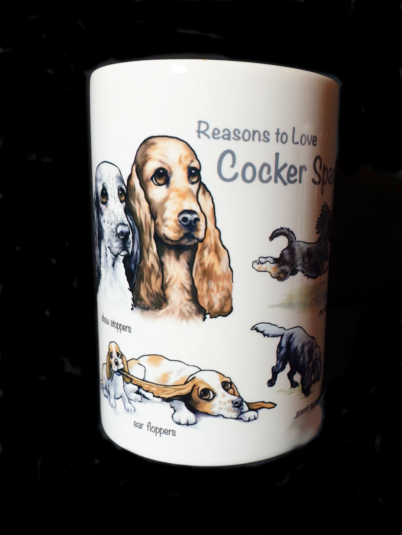 Cocker Spaniel Porcelain Mug. High Quality From the Reasons to - Etsy UK