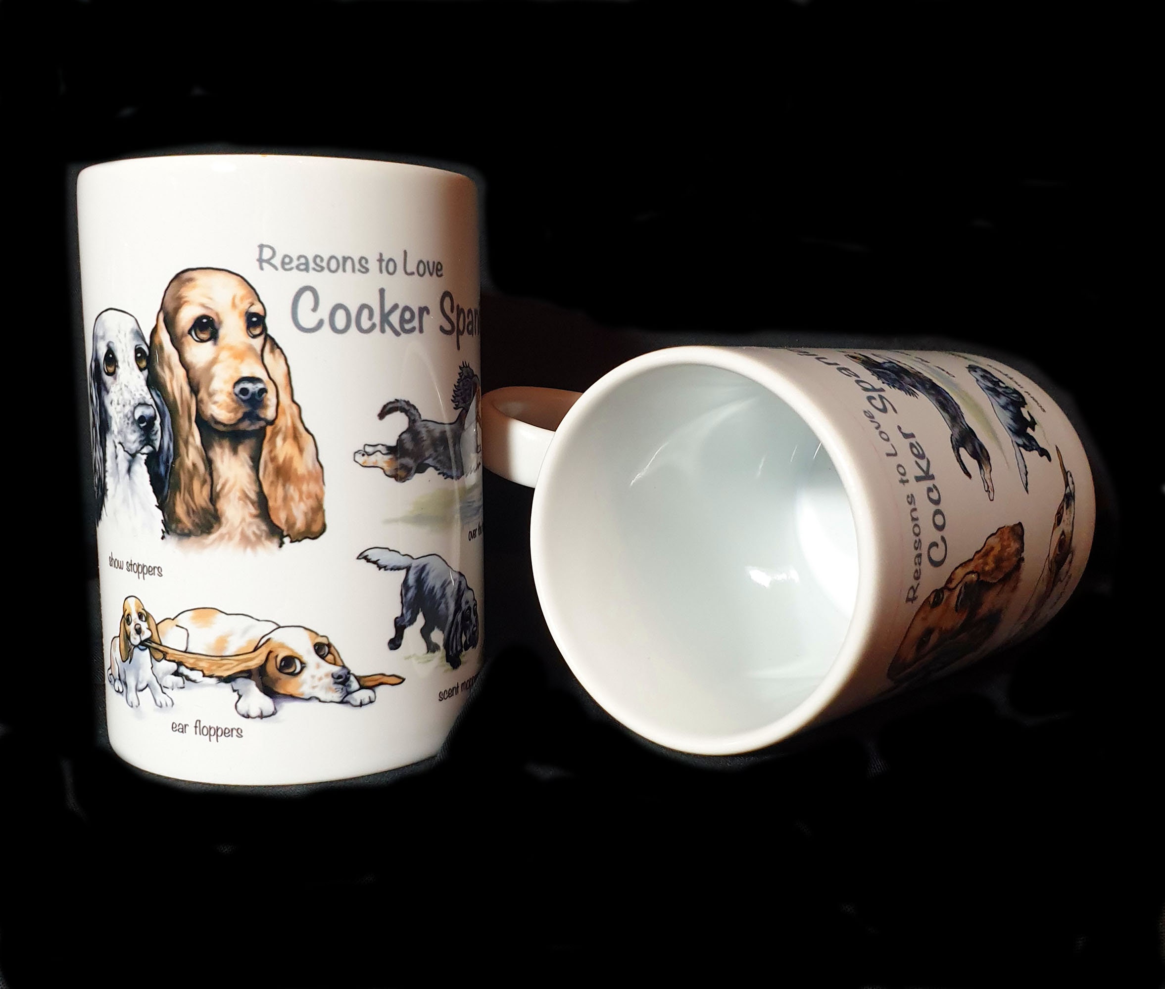 Cocker Spaniel Porcelain Mug. High Quality From the Reasons to - Etsy UK